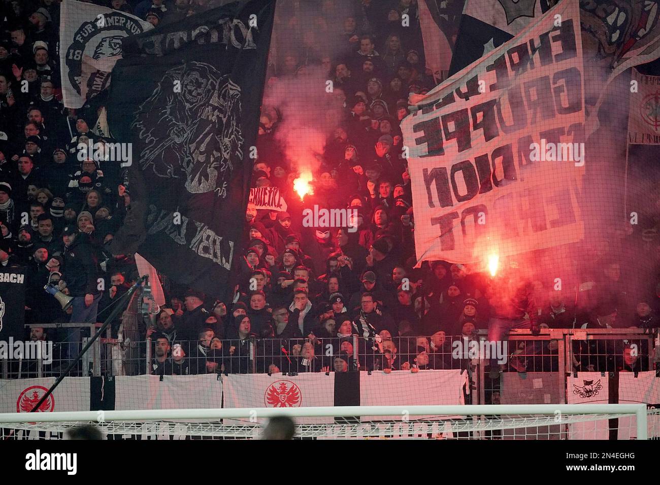 February 8th, 2023, Deutsche Bank Park, Frankfurt, GER, DFB Cup ...