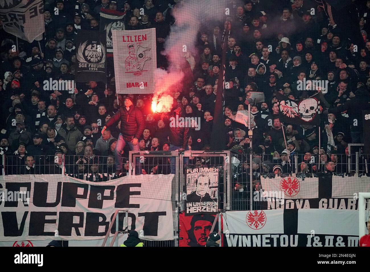 February 8th, 2023, Deutsche Bank Park, Frankfurt, GER, DFB Cup ...