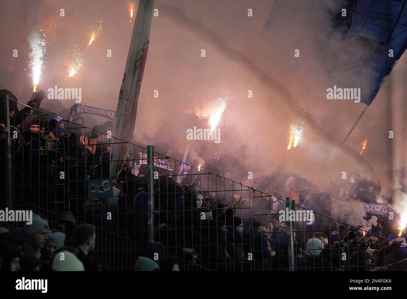 February 8th, 2023, Deutsche Bank Park, Frankfurt, GER, DFB Cup ...
