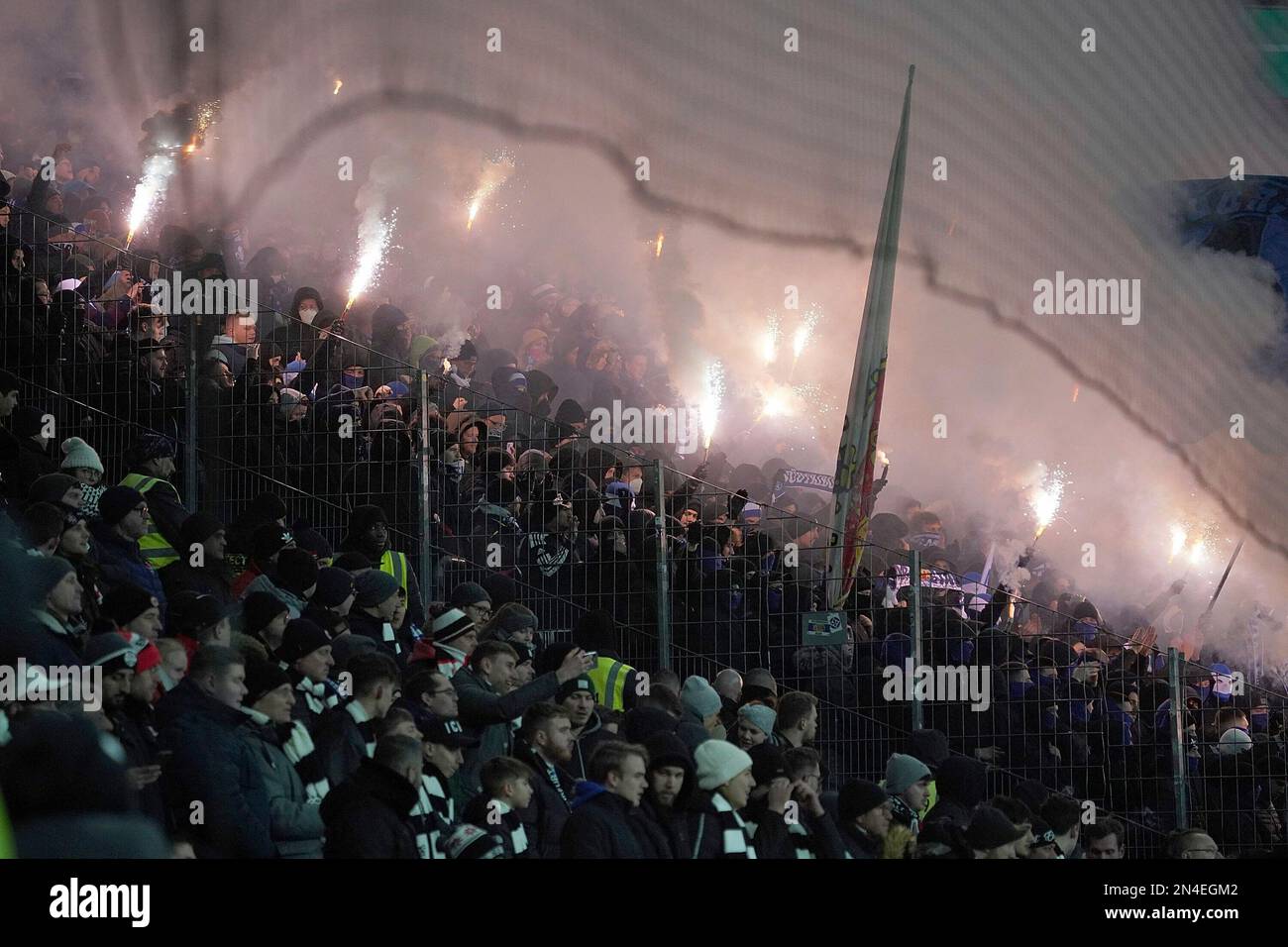 February 8th, 2023, Deutsche Bank Park, Frankfurt, GER, DFB Cup ...