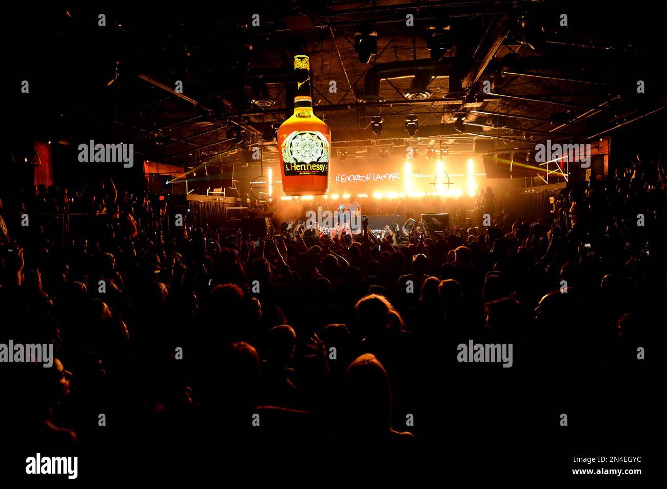 IMAGE DISTRIBUTED FOR HENNESSY - Kendrick Lamar performs at Create ...