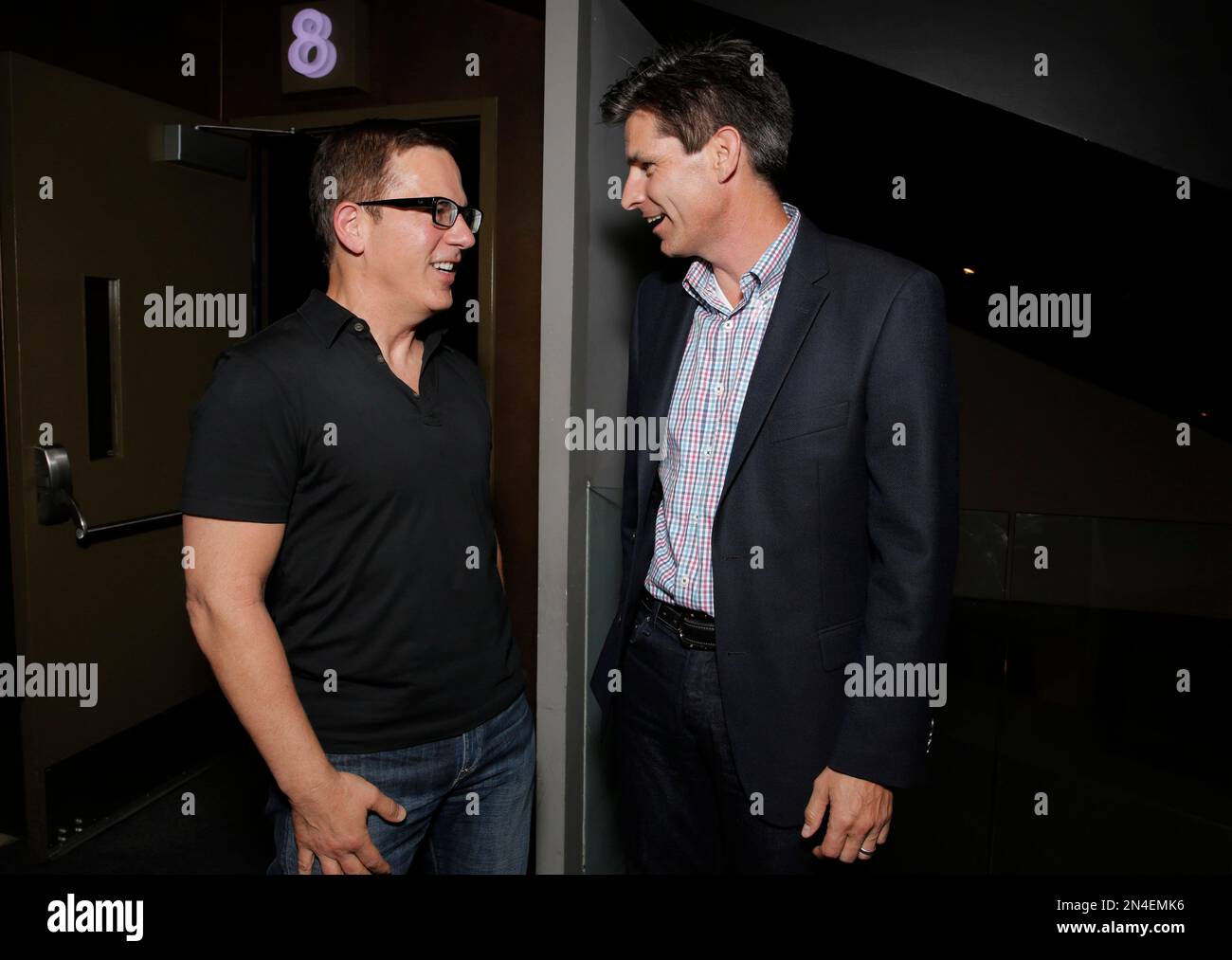 Co-Creator/Director Carlos Portugal and Hulu CEO Mike Hopkins attend ...