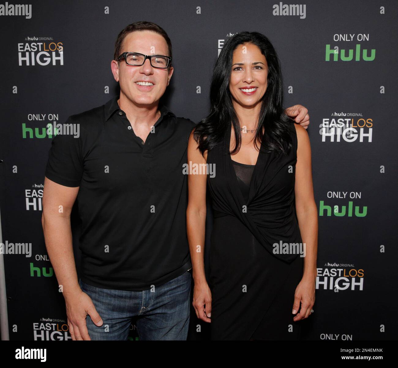 Co-Creator/Director Carlos Portugal and Catherine Lazo attend Hulu's ...