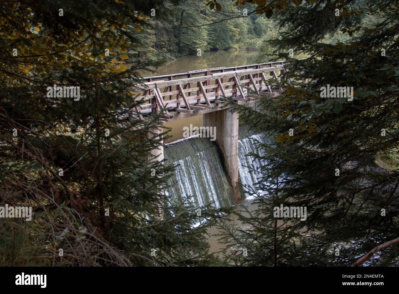 TARA National Park, Serbia - View of Lake Jarevac dam Stock Photo - Alamy