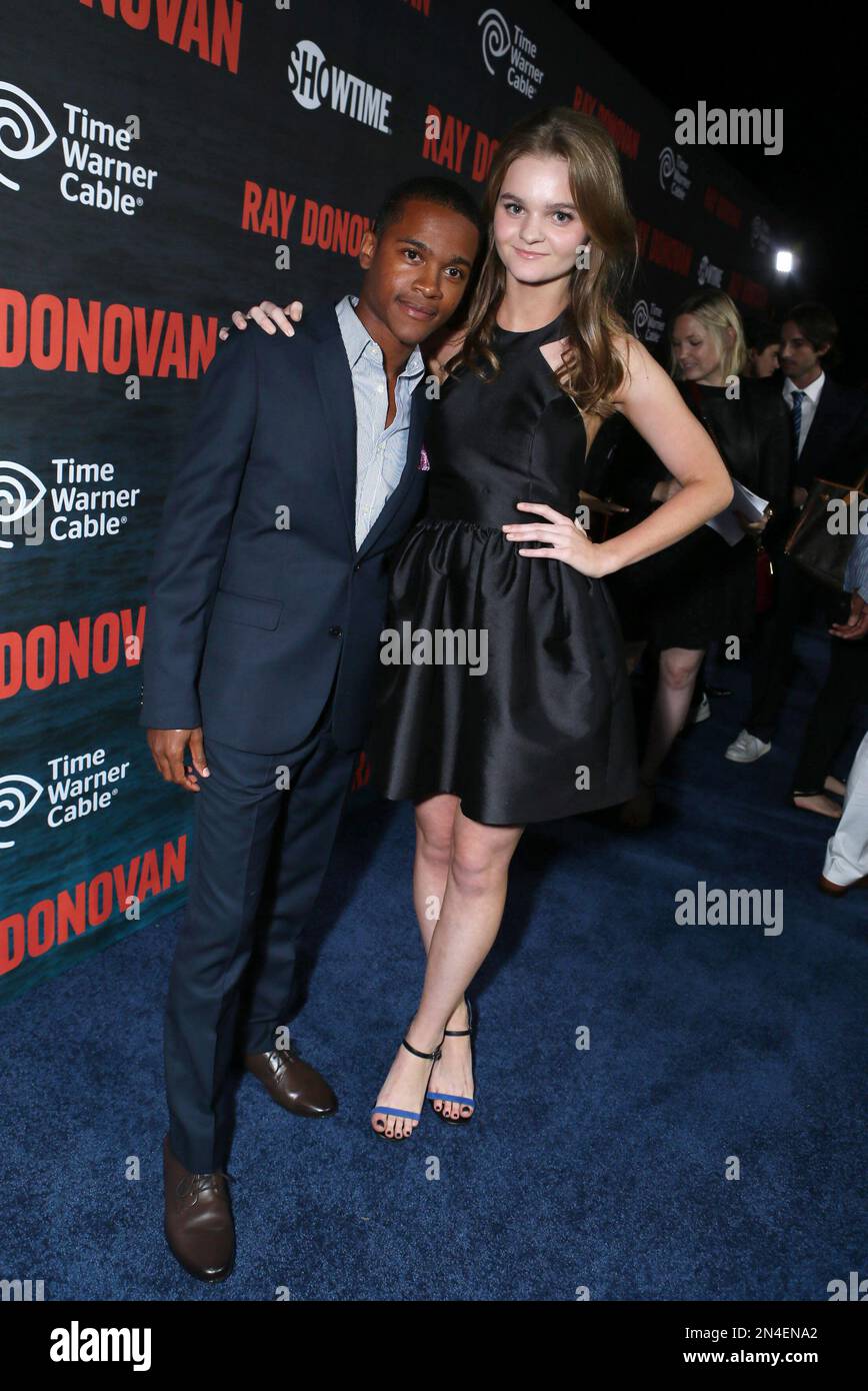 Octavius J. Johnson and Kerris Dorsey pictured at SHOWTIME and Time ...