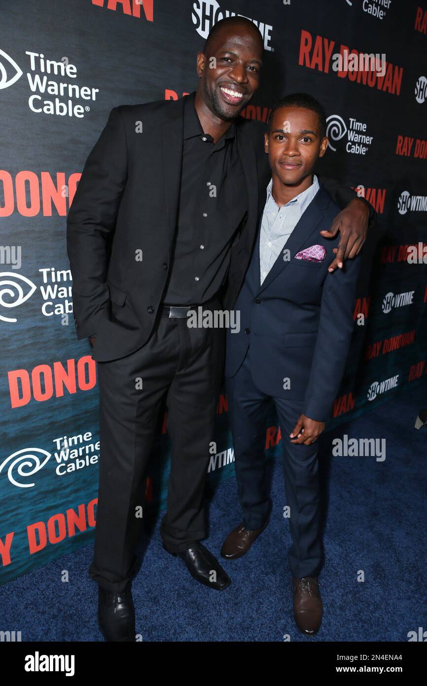 Kwame Patterson and Octavius J. Johnson pictured at SHOWTIME and Time ...