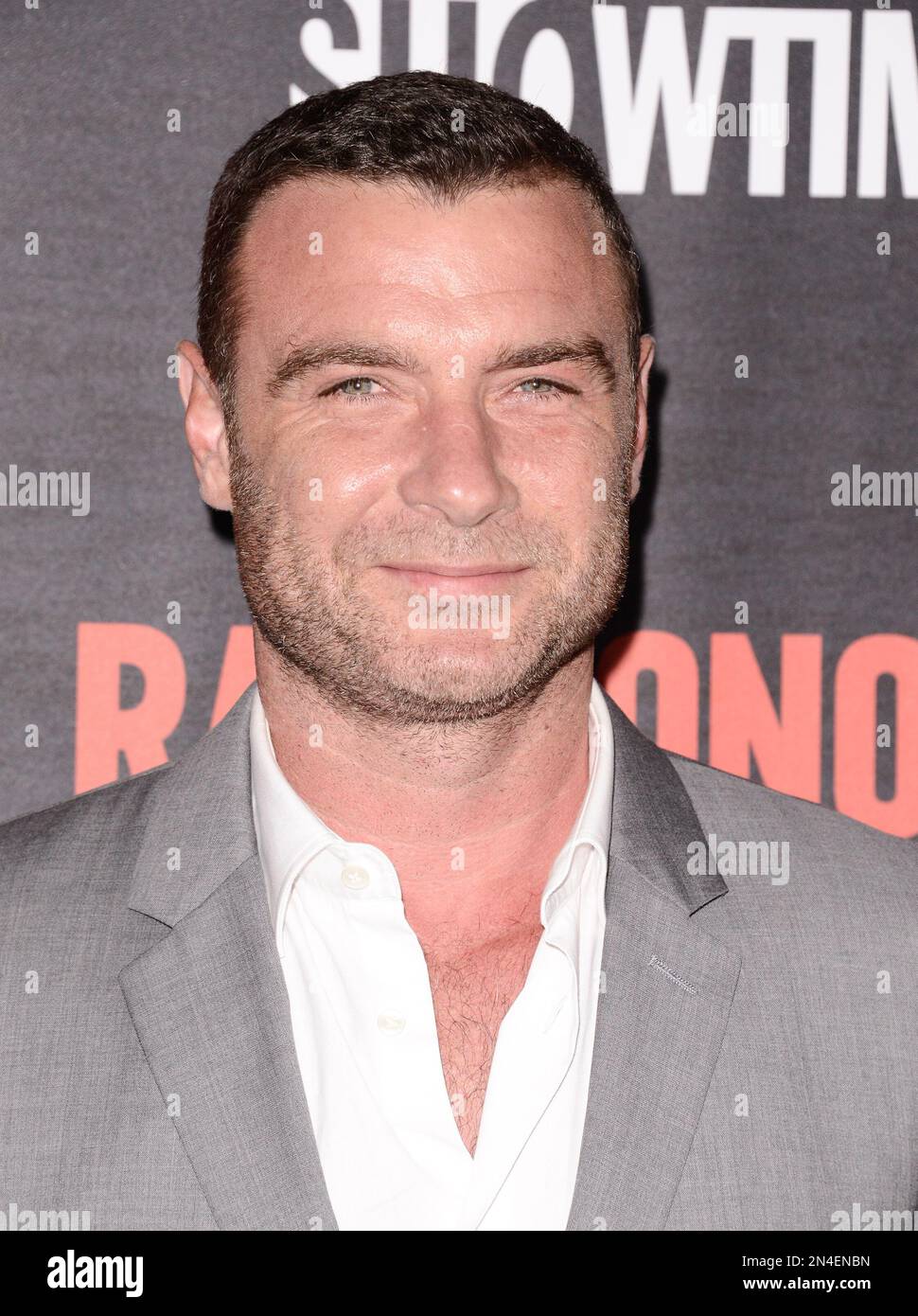 Actor Liev Schreiber attends the season two premiere of the Showtime ...