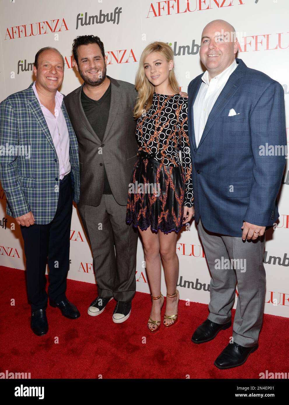 Producer Morris Levy, left, director Kevin Asch, actress Nicola Peltz ...