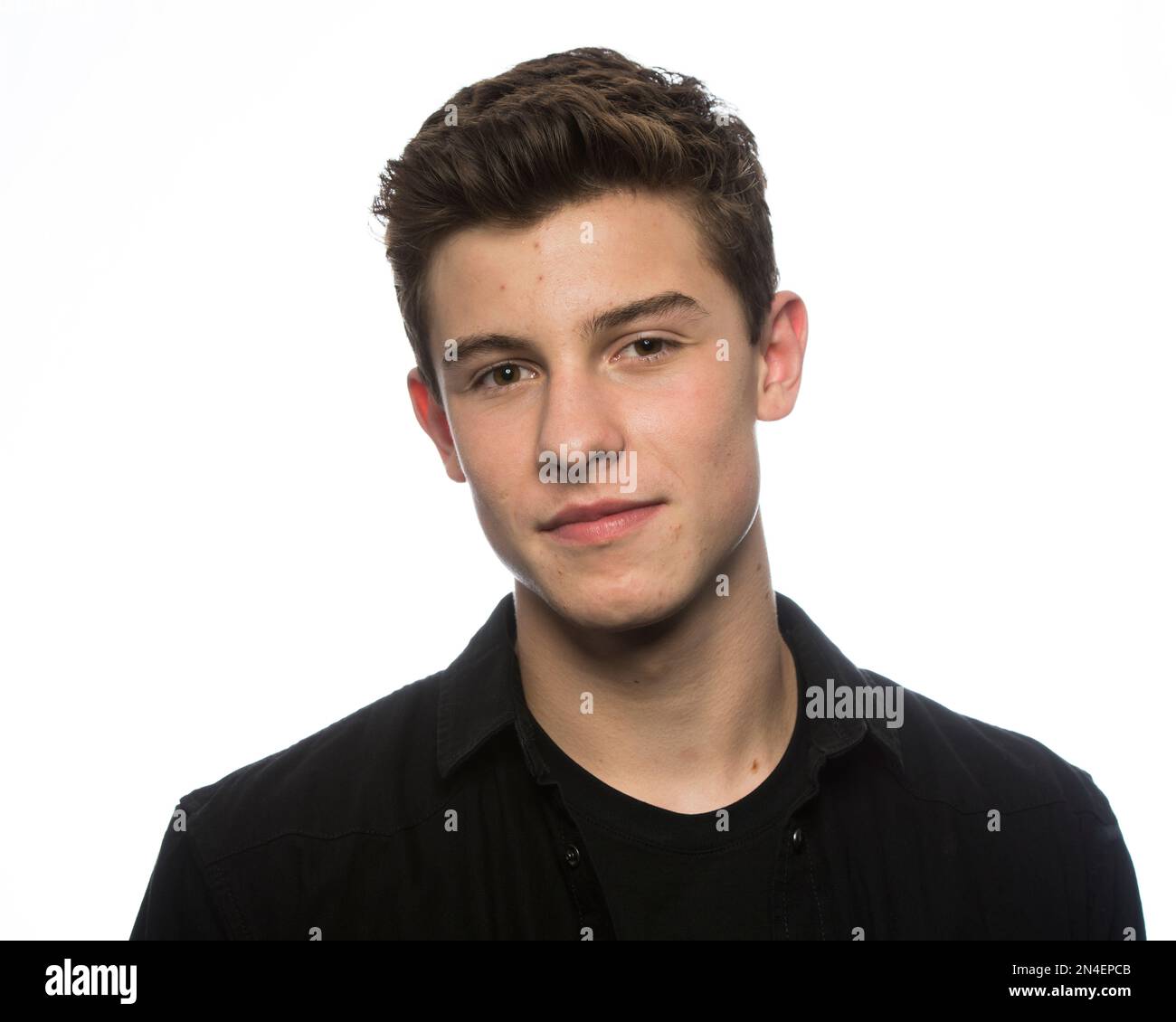 Canadian music artist Shawn Mendes poses for a portrait, on Wed., July ...