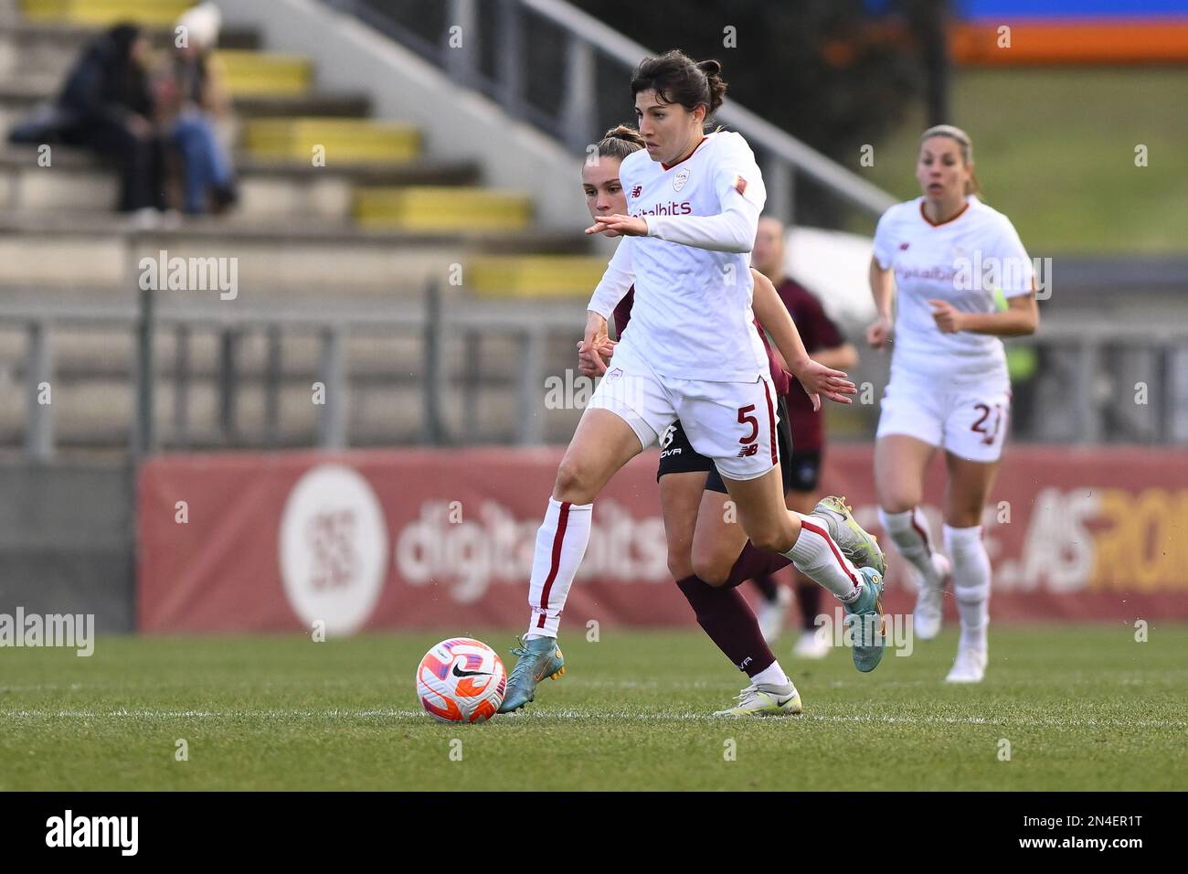 Rome, Italy. 08th Feb, 2023. Norma Cinotti of AS Roma Women during the ...