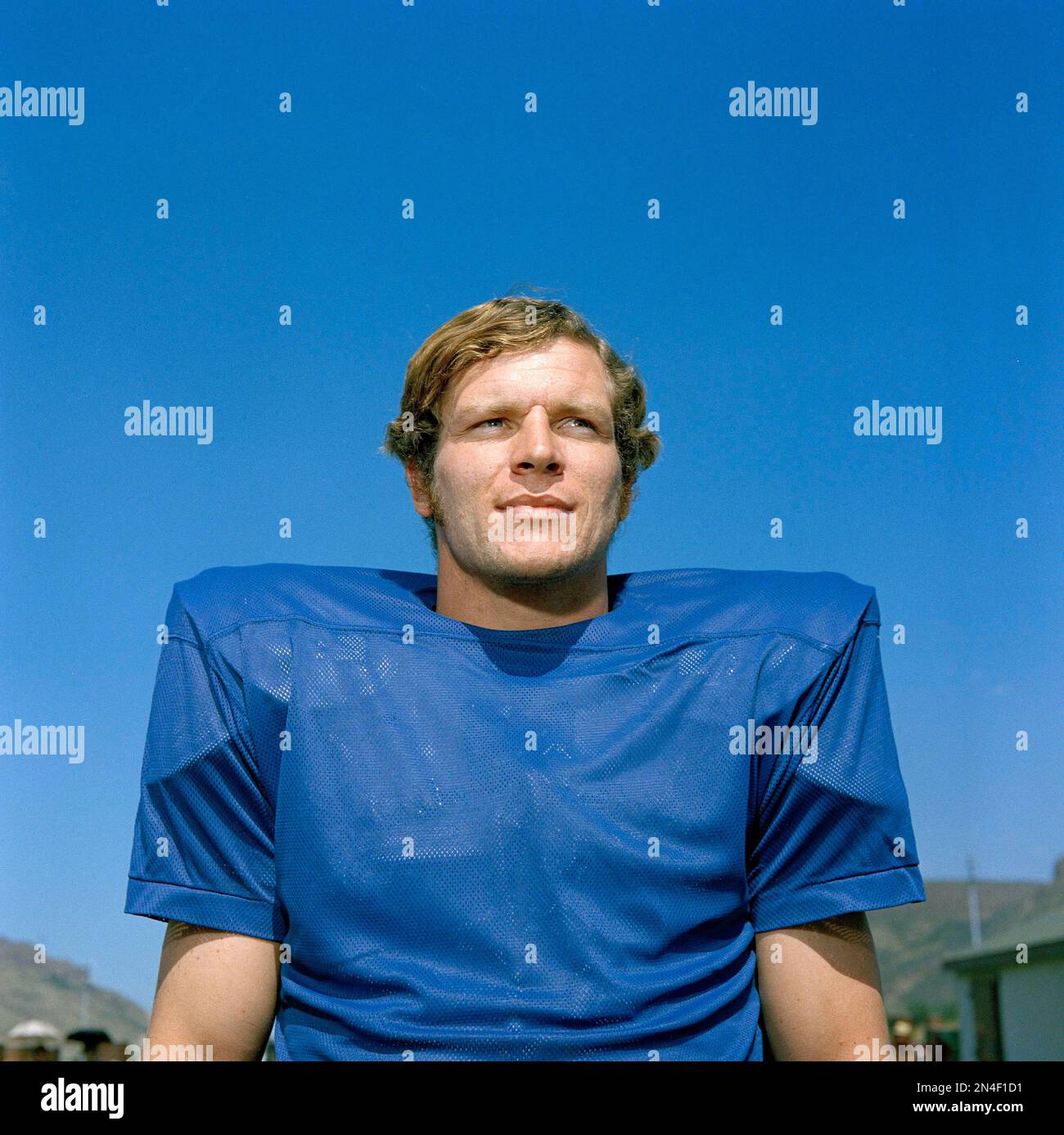 Mike Curtis, linebacker for the Baltimore Colts, is shown in this 1970 ...