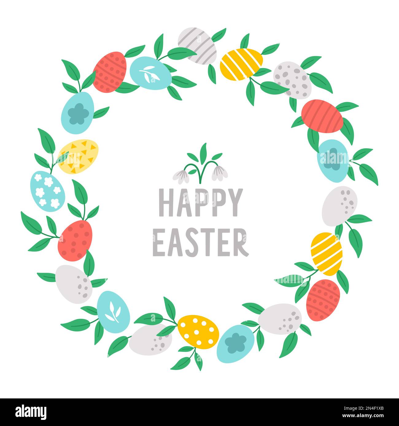 Spring Border And Frames Religious