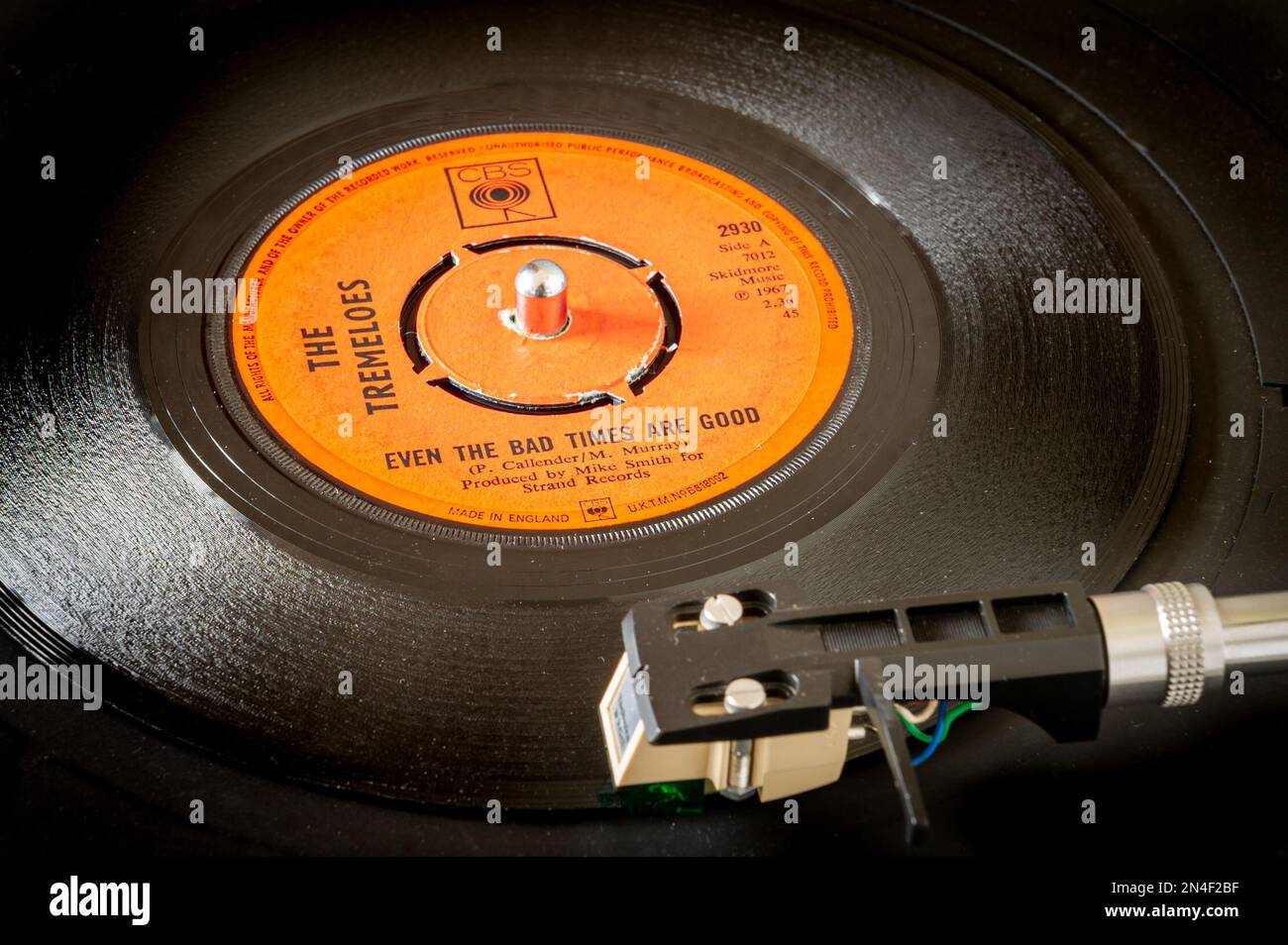 The Tremeloes singing Even The Bad Times Are Good from CBS records on a ...