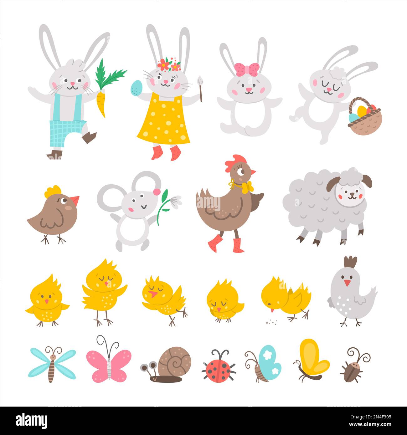 Family of sheep Stock Vector Images - Alamy