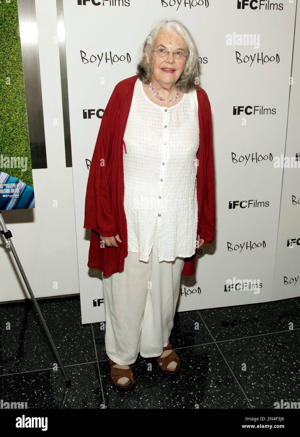 Actress Lois Smith attends a screening of "Boyhood" on Monday, July 7 ...