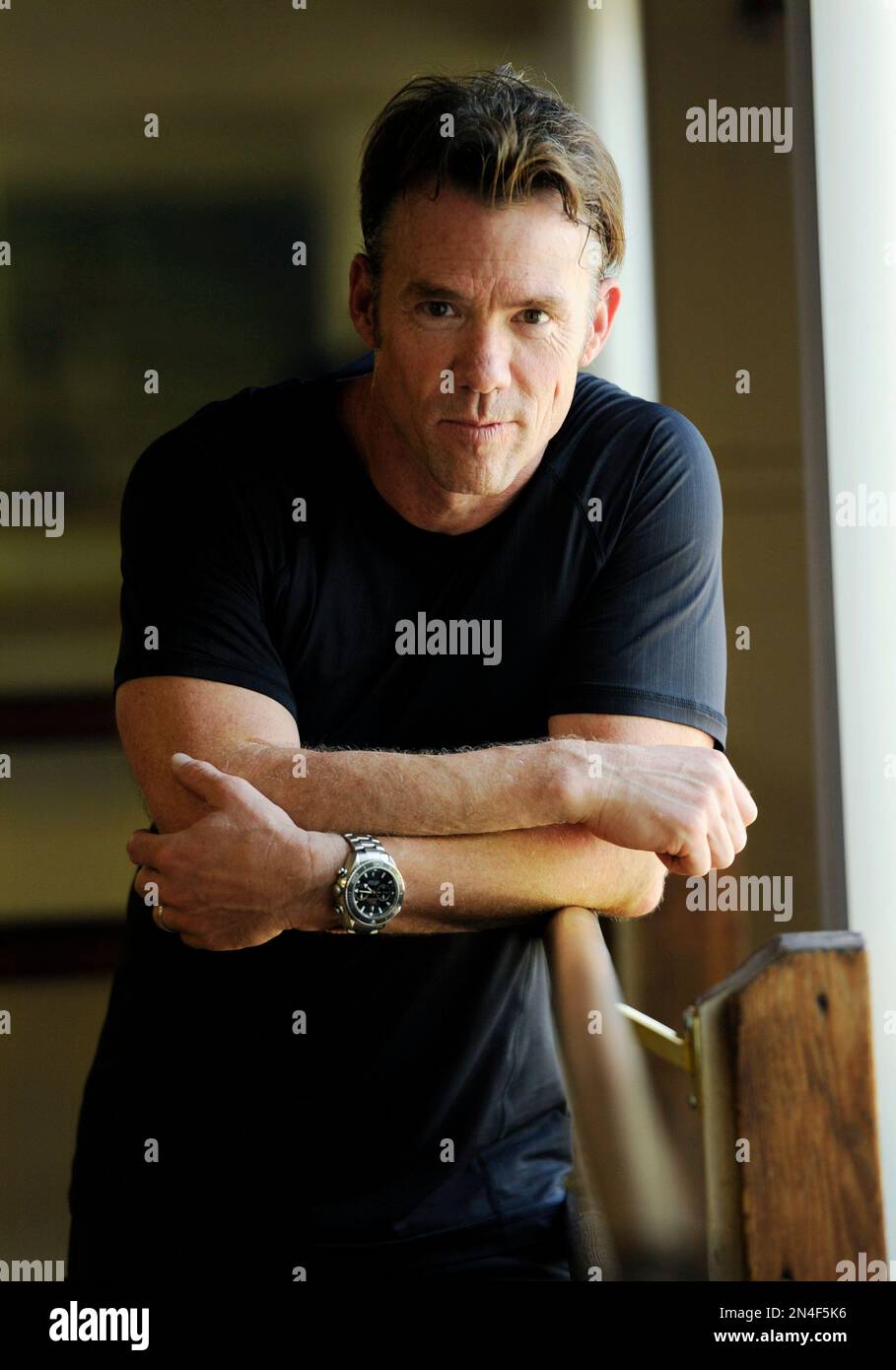 In this Tuesday, June 24, 2014 photo, Terry Notary, a stuntman on the ...
