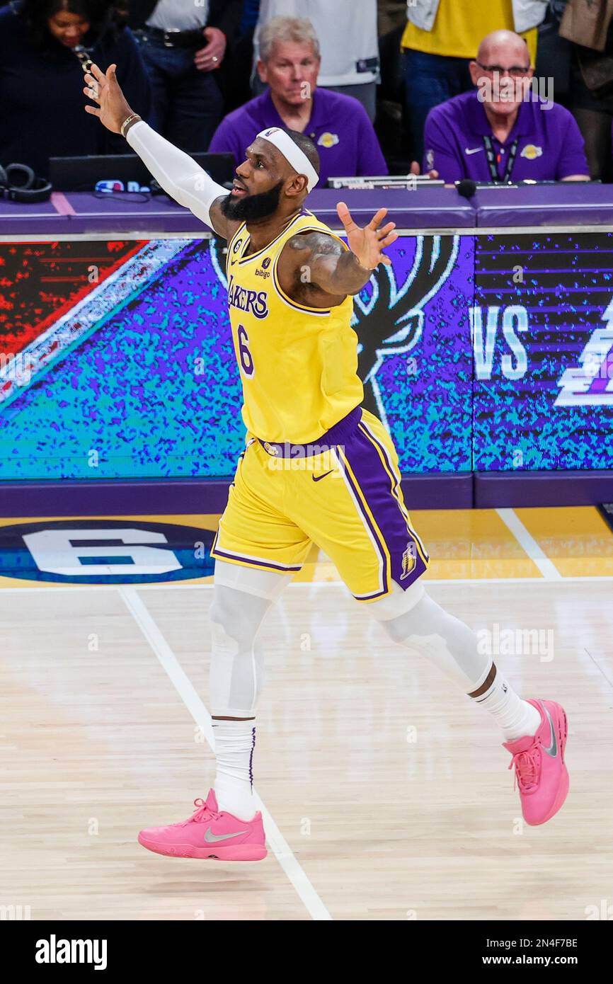 Lebron james lakers 6 hi-res stock photography and images - Alamy