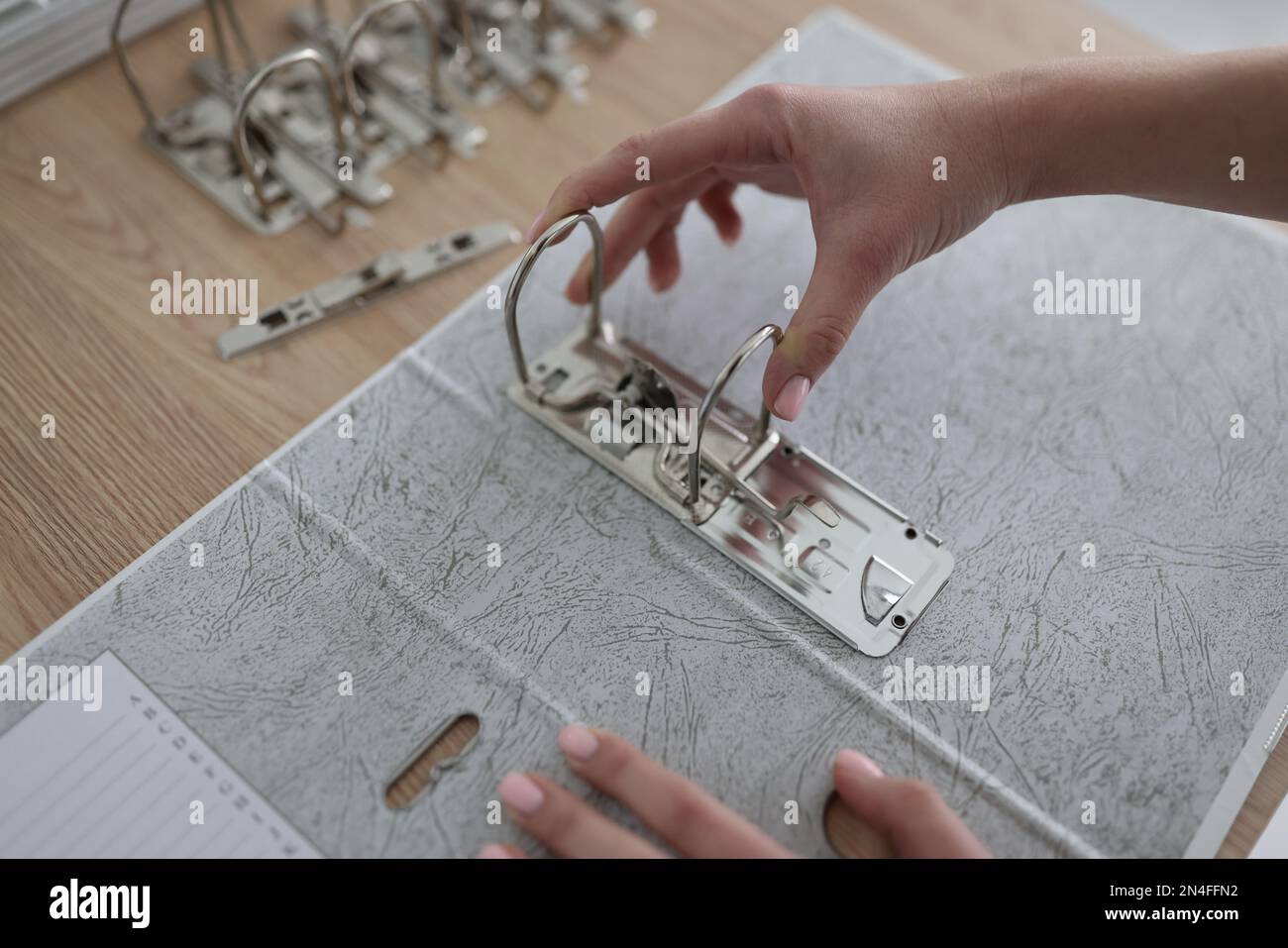 Attaching document hi-res stock photography and images - Alamy