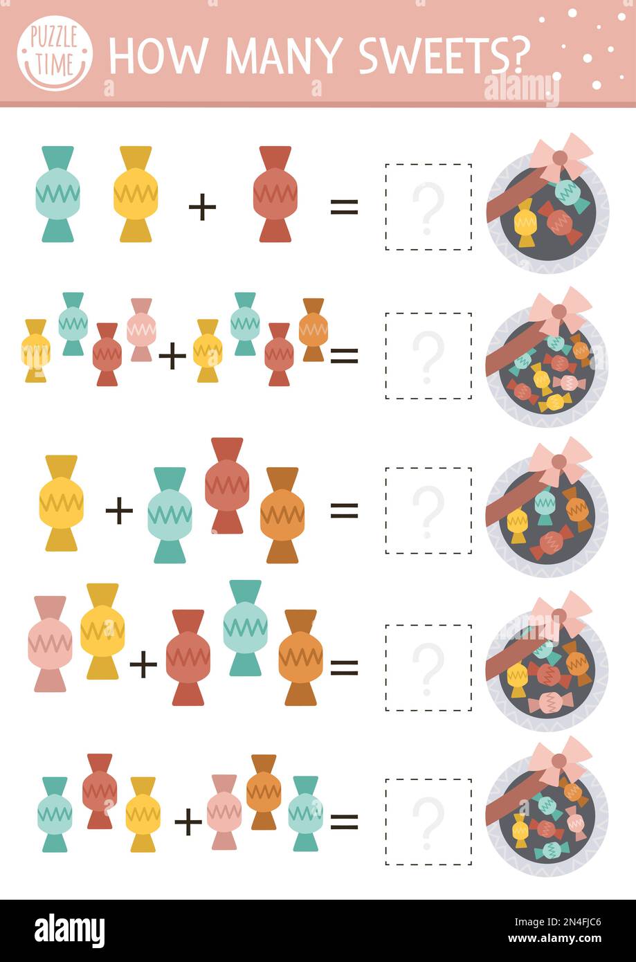 Counting candy hi-res stock photography and images - Alamy