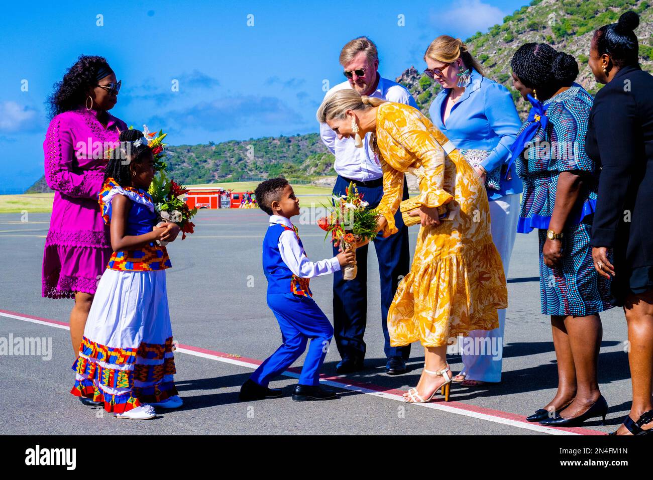 King Willem-Alexander and Queen Maxima of the Netherlands with Princess ...