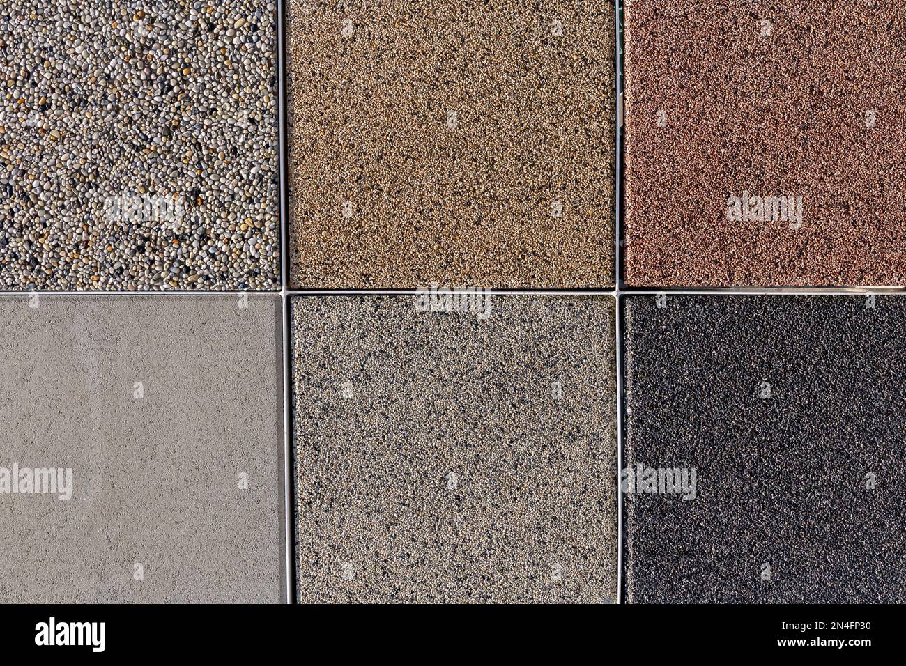 Stone floor tiles textures swatches pattern background Stock Photo - Alamy