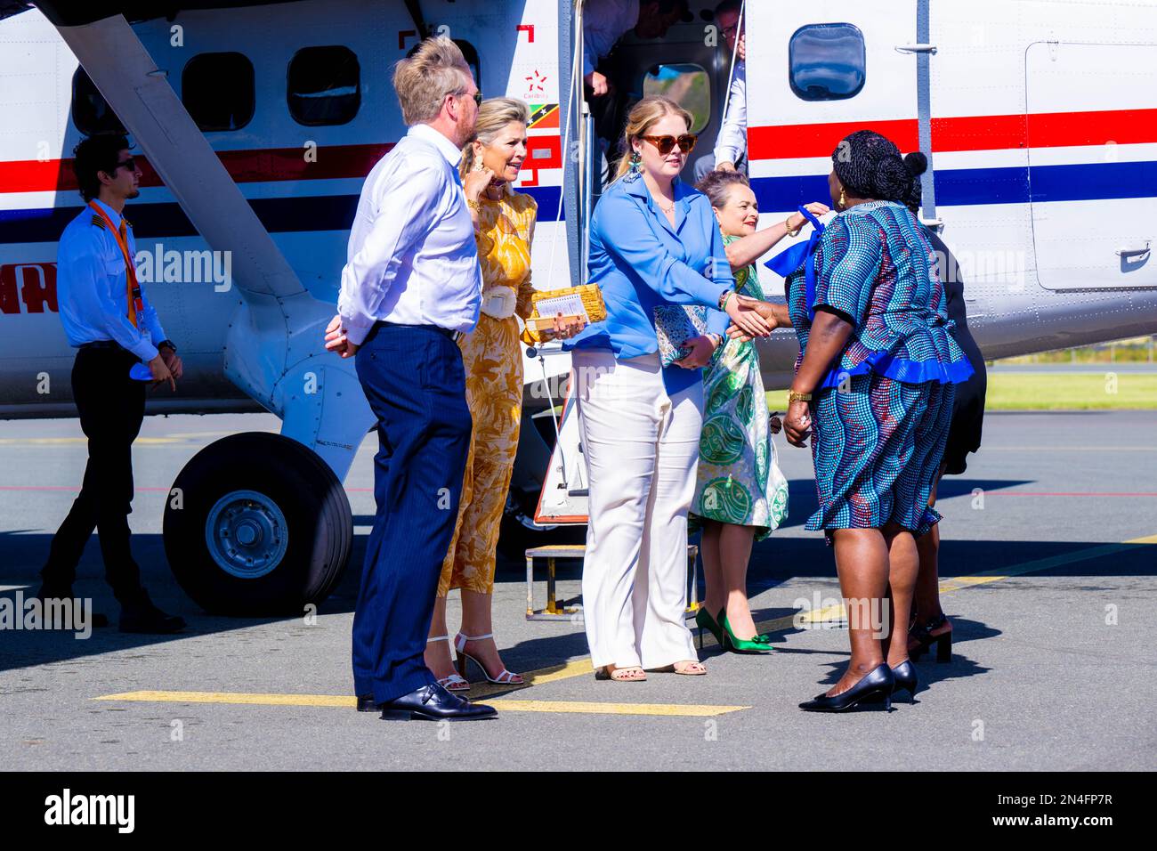 King Willem-Alexander and Queen Maxima of the Netherlands with Princess ...
