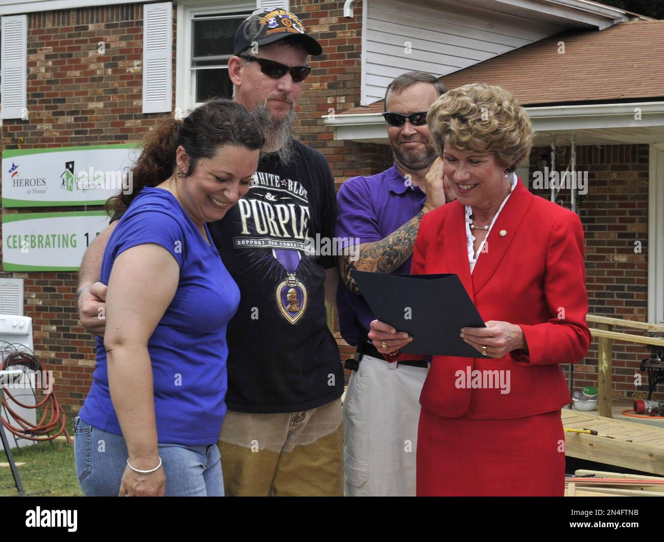 IMAGE DISTRIBUTED FOR SEARS - Clarksville, TN Mayor Kim McMillan, right ...