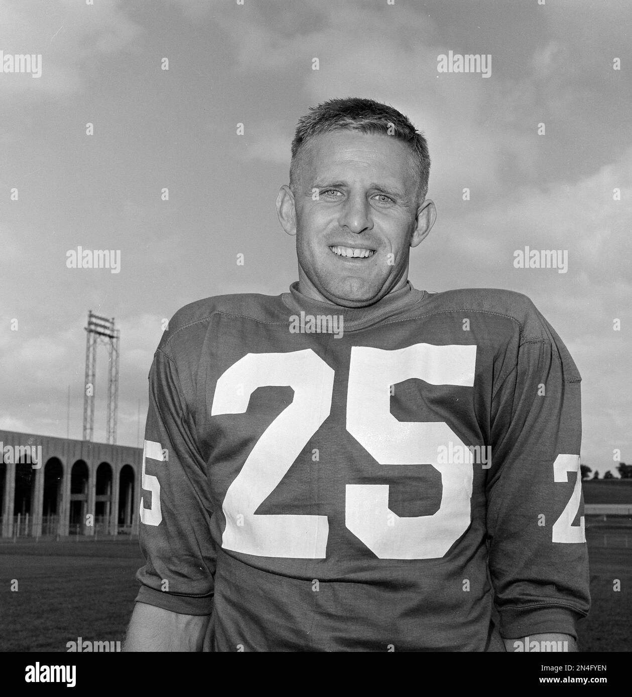 Tommy McDonald, halfback of the Philadelphia Eagles, is pictured in ...