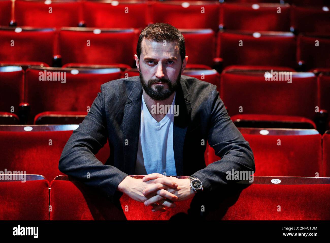 In this Thursday, June 26, 2013 photo, British actor Richard Armitage ...