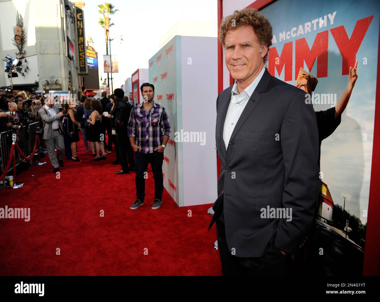 Will Ferrell arrives at the Los Angeles premiere of "Tammy" at the TCL ...