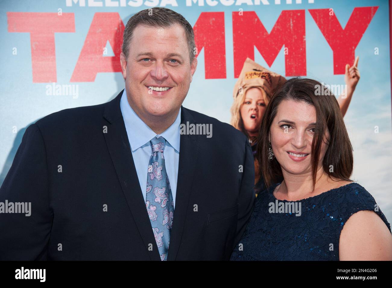 Billy Gardell, left, and Patty Gardell arrive at the LA Premiere of ...