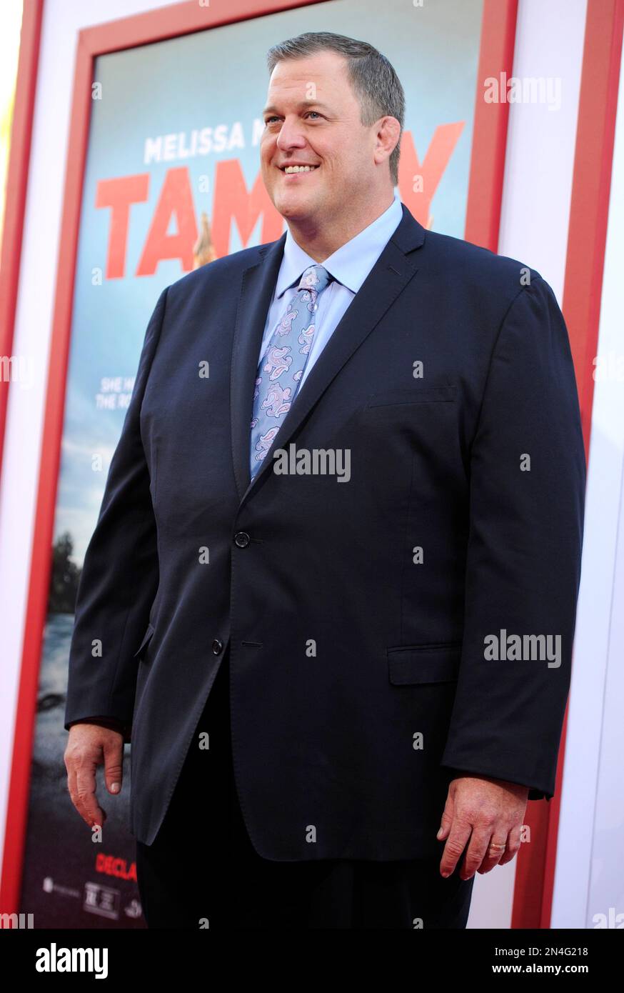 Billy Gardell arrives at the Los Angeles premiere of "Tammy" at the TCL ...