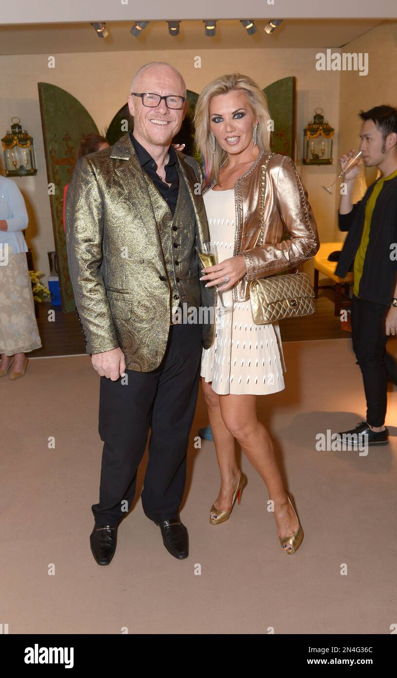 John Caudwell, Claire Caudwell are seen at the The Masterpiece Marie ...