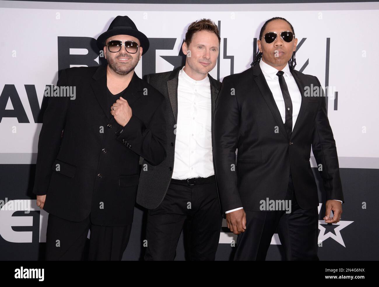 Mark Calderon and from left, Martin Kember and Kevin Thornton of ...