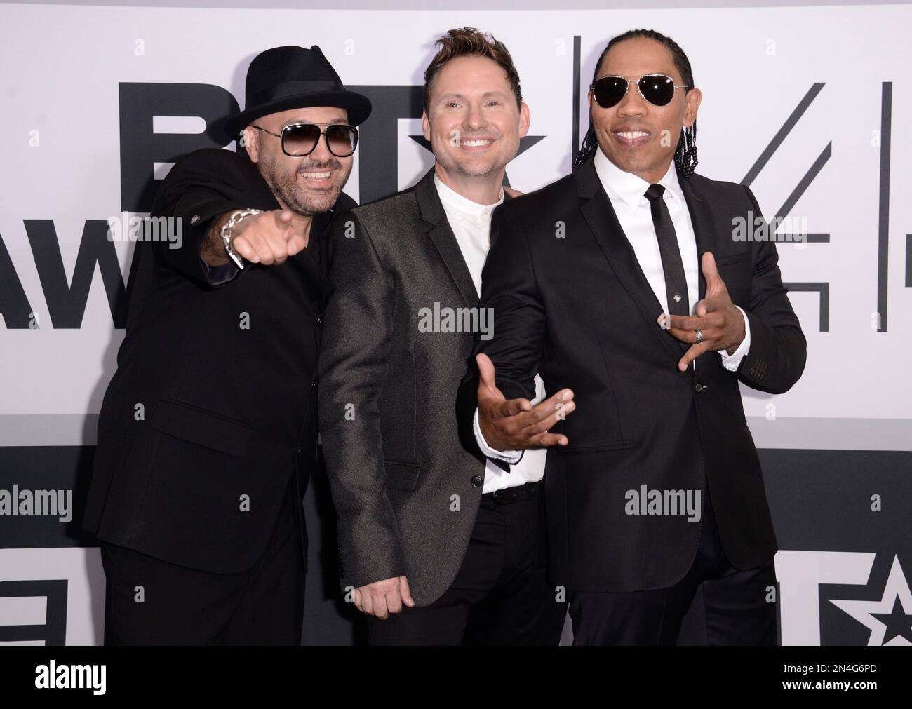 Mark Calderon and from left, Martin Kember and Kevin Thornton of ...