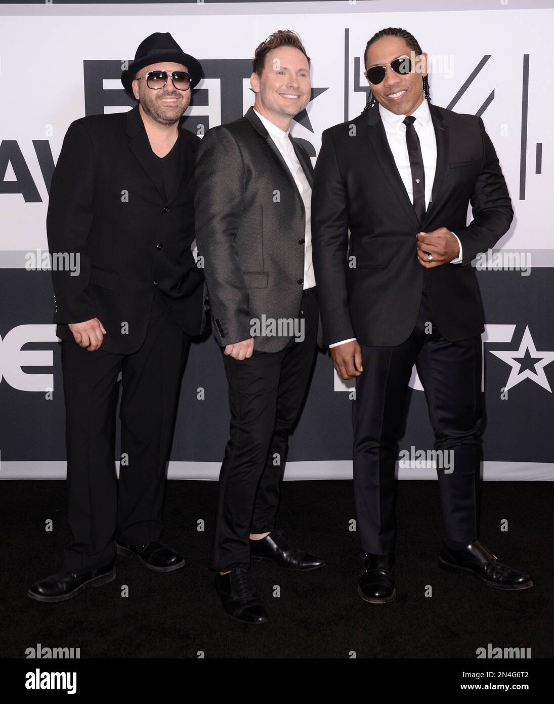 Mark Calderon and from left, Martin Kember and Kevin Thornton of ...