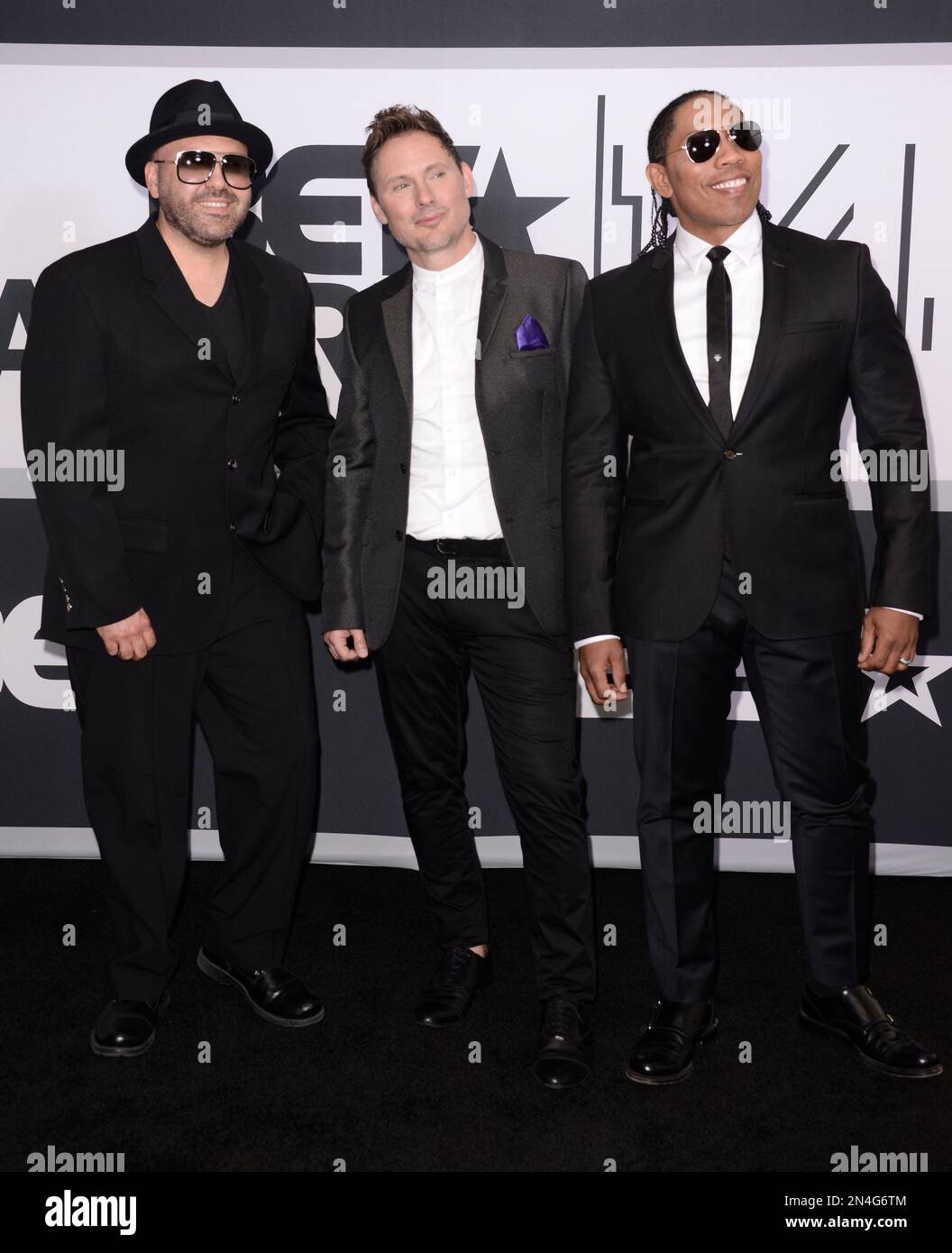 Mark Calderon and from left, Martin Kember and Kevin Thornton of ...