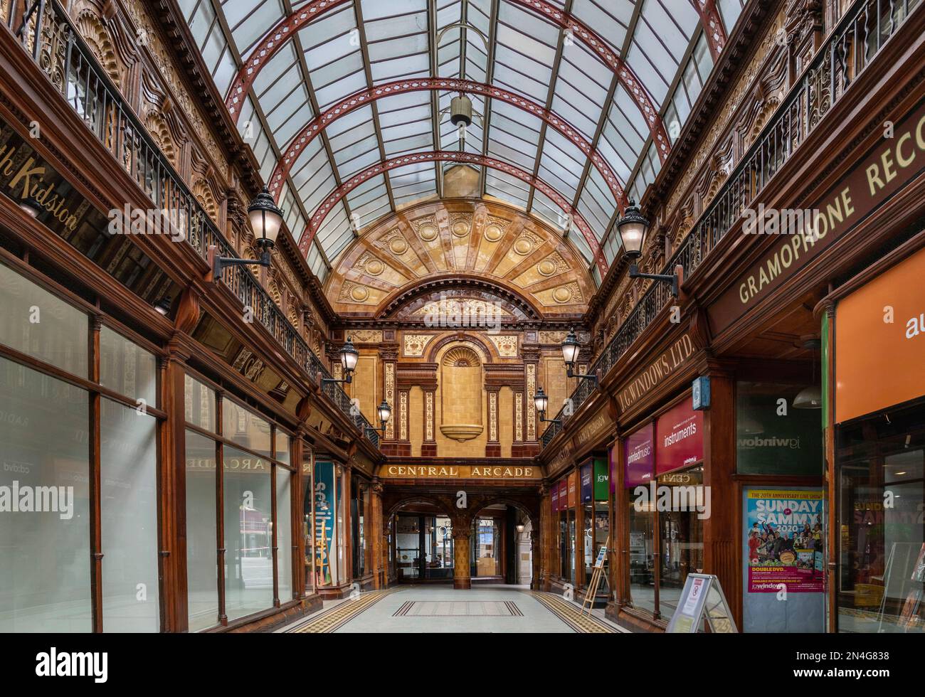 An Edwardian shopping arcade built in 1906 and designed by Oswald and ...