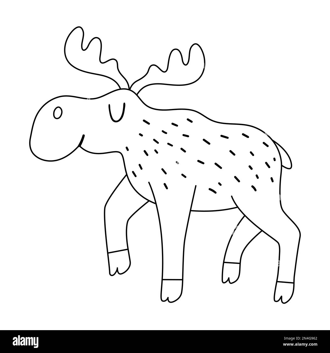 Elk picture Cut Out Stock Images & Pictures - Alamy