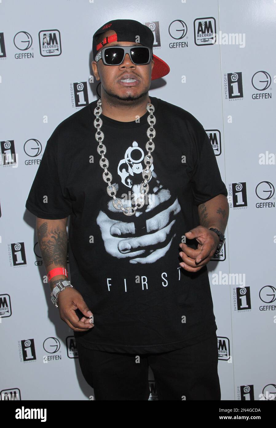 Twista seen at Interscope Records Pre Party at the W Hotel Hollywood on ...
