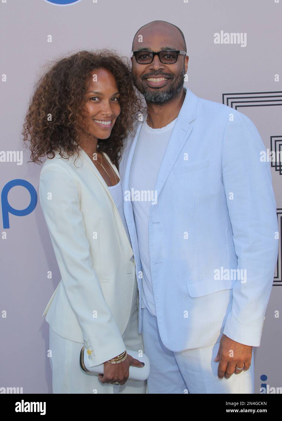 Mara Brock Akil, left, and Salim Akil at the "PRE" BET Awards Dinner at ...