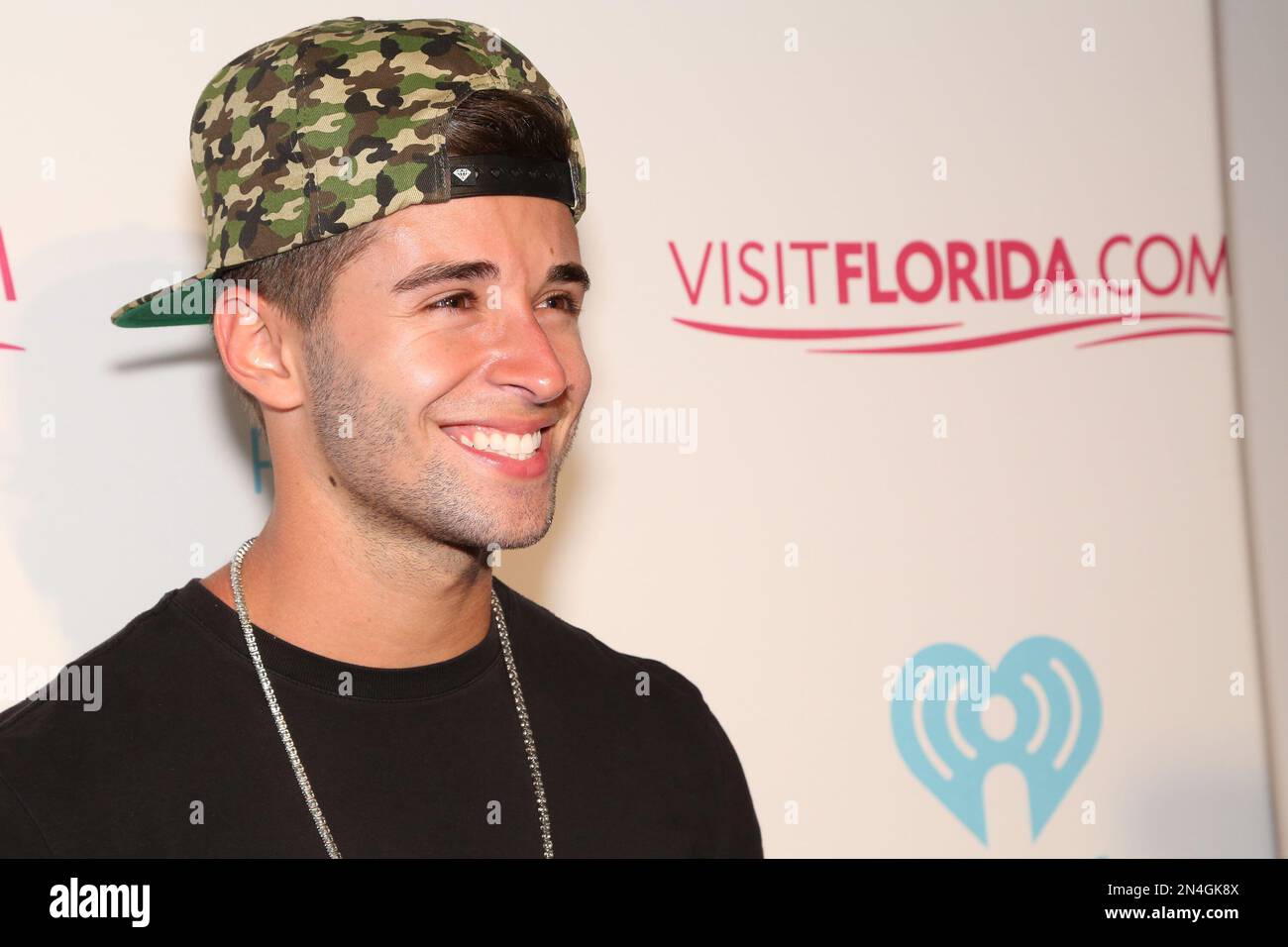 Jake Miller arrives at the iHeartRadio Ultimate Pool Party Presented by ...