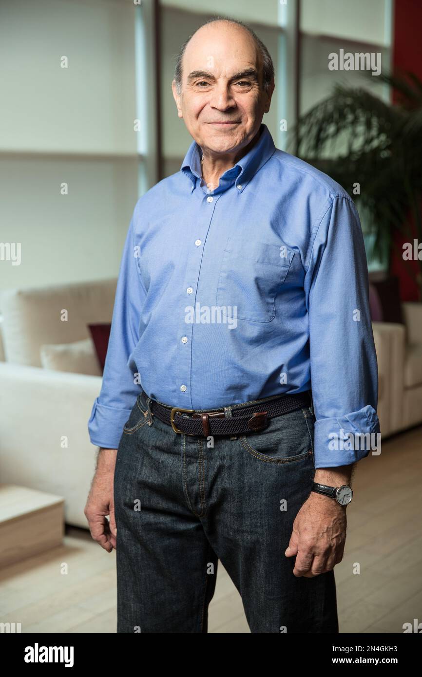 David Suchet poses for a portrait during an interview on Friday, June ...