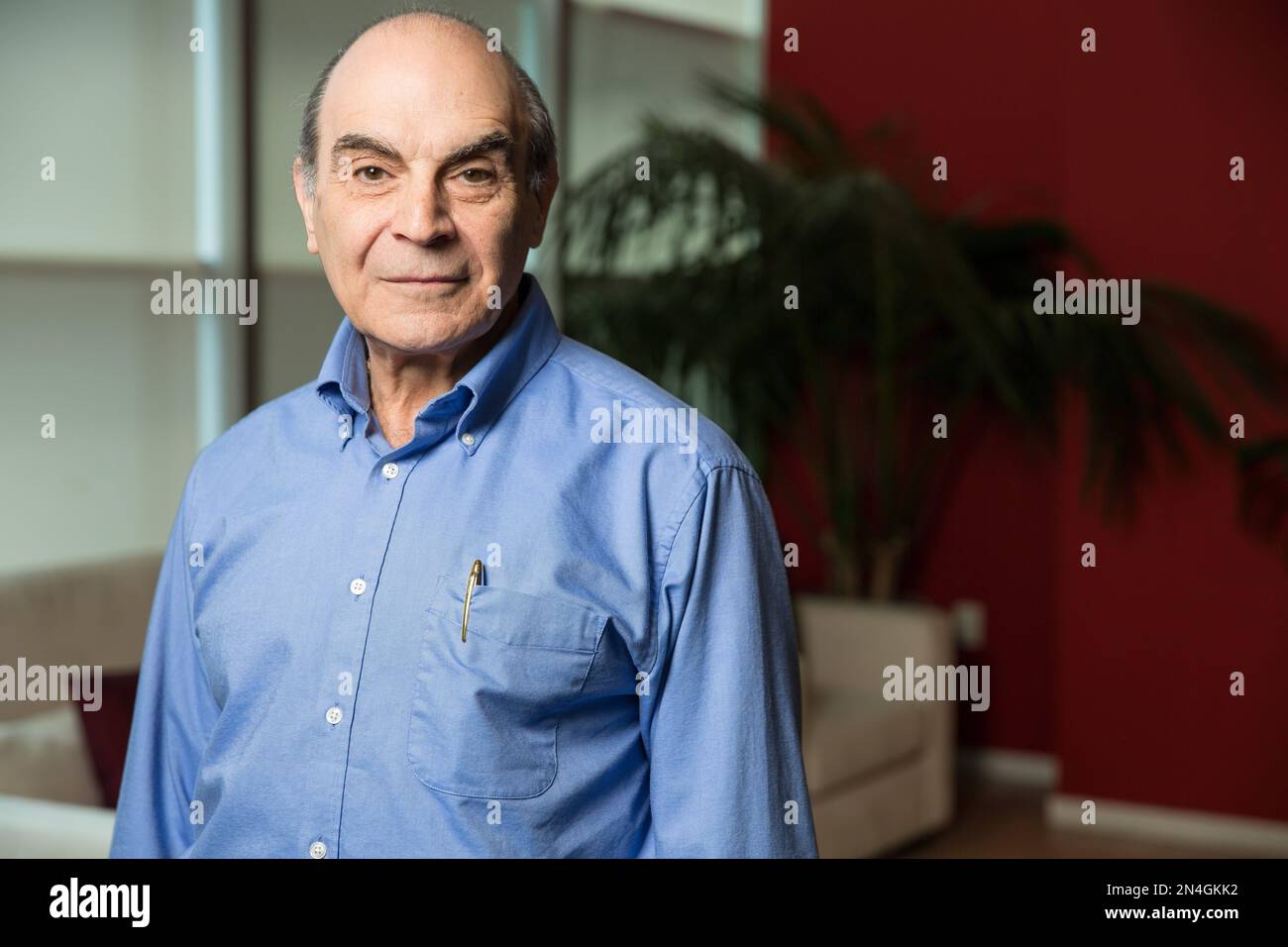 David Suchet poses for a portrait during an interview on Friday, June ...