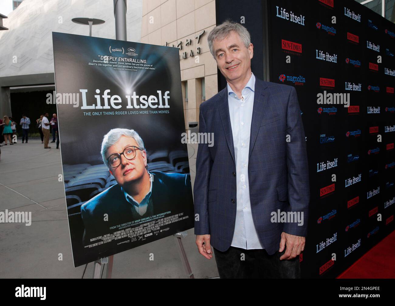 Director / Producer Steve James attends Magnolia Pictures' Los Angeles ...