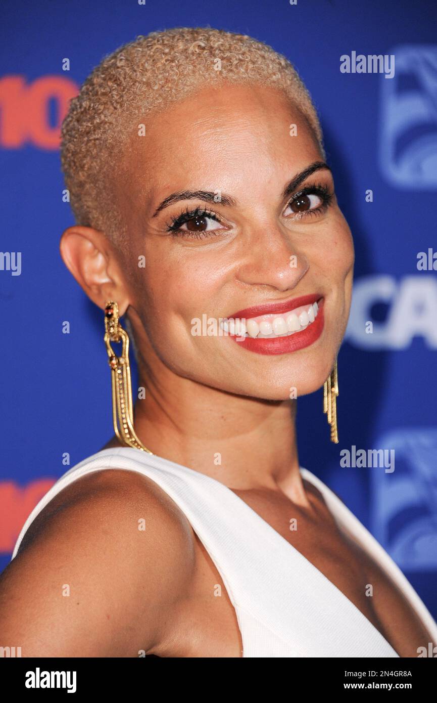 Goapele arrives at the 27th Annual ASCAP Rhythm & Soul Awards held at ...