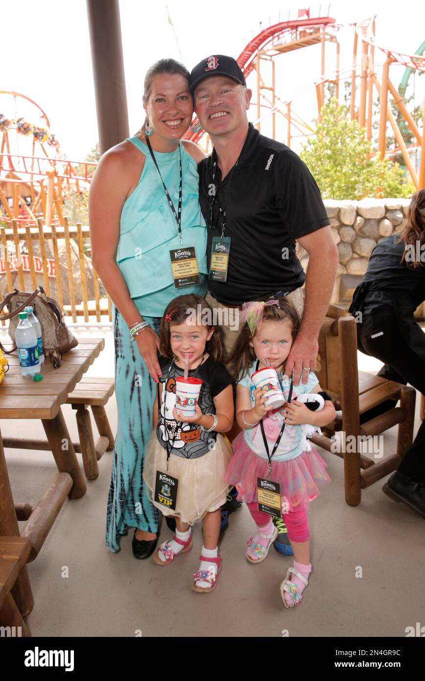 Neal McDonough and family attend the Camp Snoopy's 30th Anniversary VIP ...