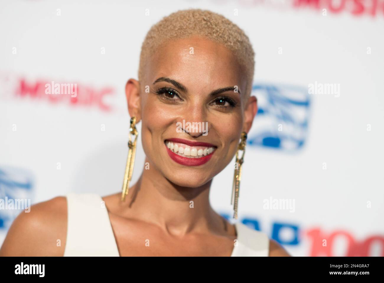 Goapele arrives at the 27th Annual ASCAP Rhythm & Soul Awards held at ...