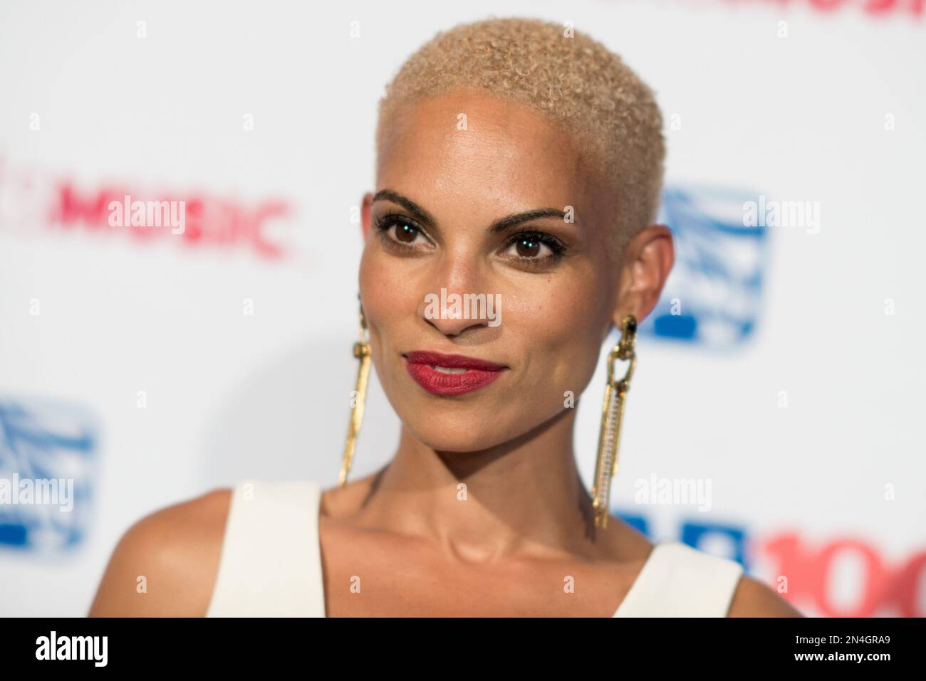 Goapele arrives at the 27th Annual ASCAP Rhythm & Soul Awards held at ...