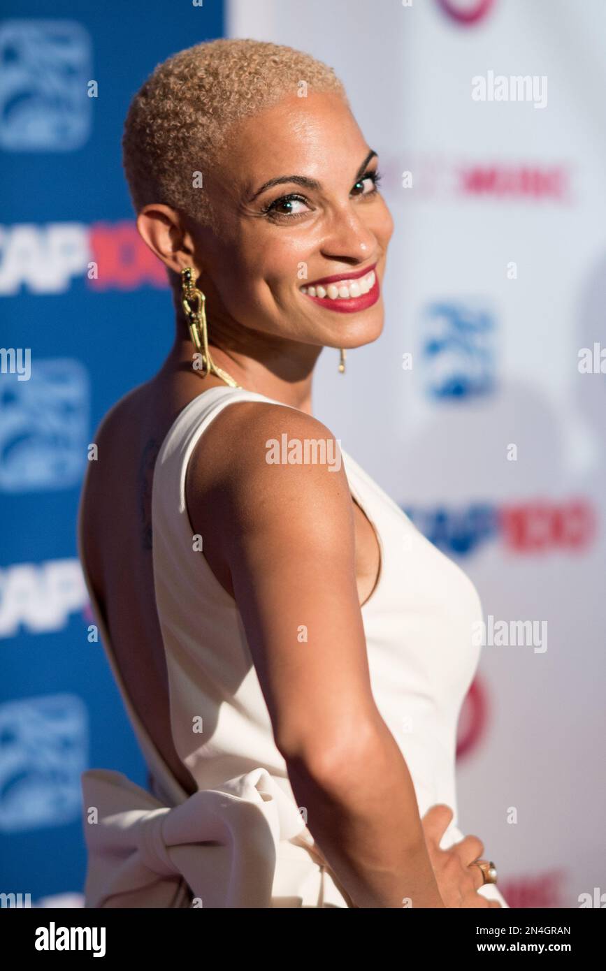 Goapele arrives at the 27th Annual ASCAP Rhythm & Soul Awards held at ...